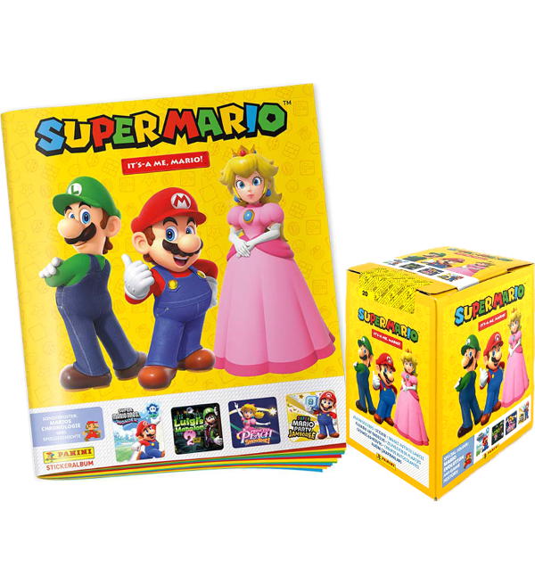 Set Album e/o Bustine di Figurine Super Mario IT’S-A ME, MARIO! (Panin ...
